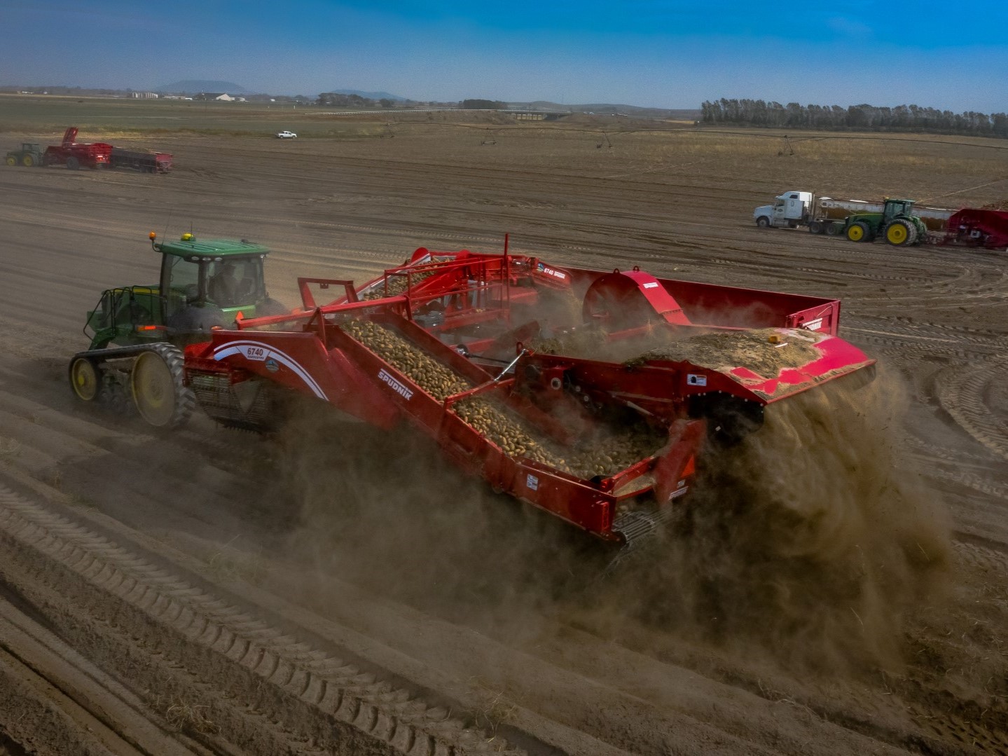 4 Row Potato Harvester | Spudnik Equipment | Idaho