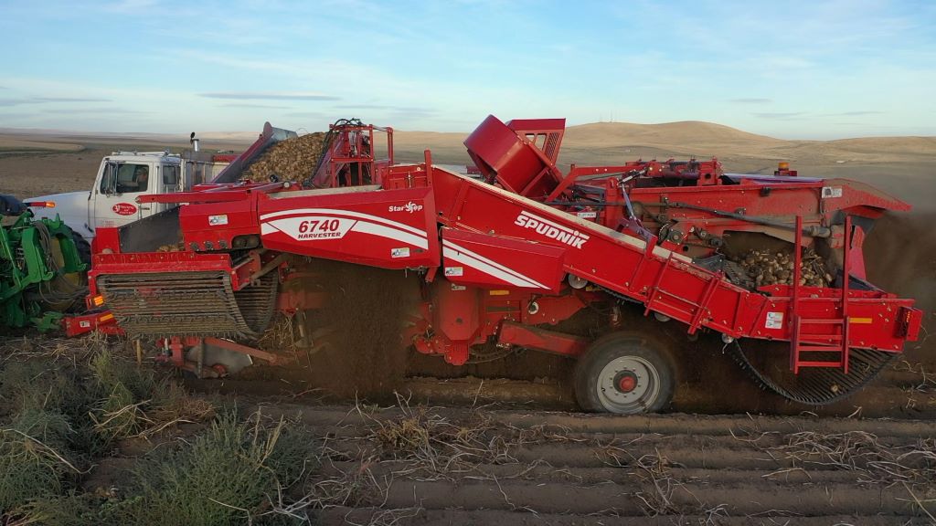 4 Row Potato Harvester | Spudnik Equipment | Idaho