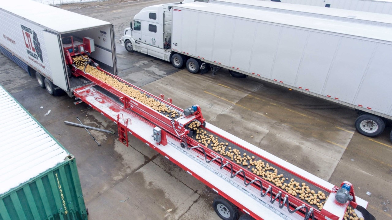 Potato Van Unloader | Spudnik Equipment Company, LLC