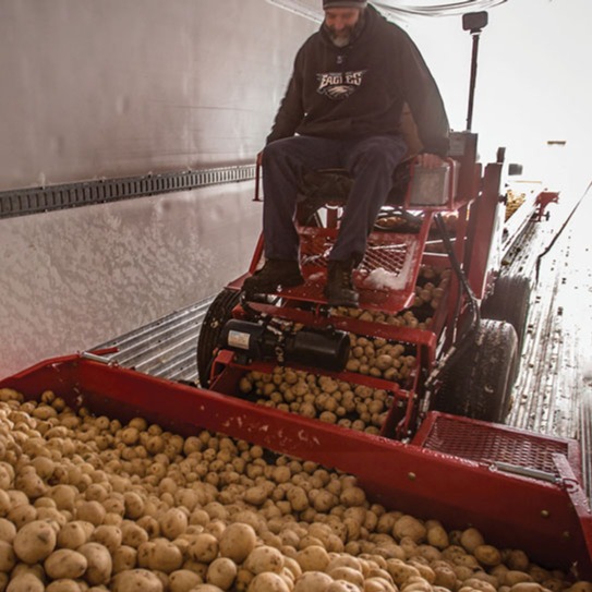 Potato Van Unloader | Spudnik Equipment Company, LLC