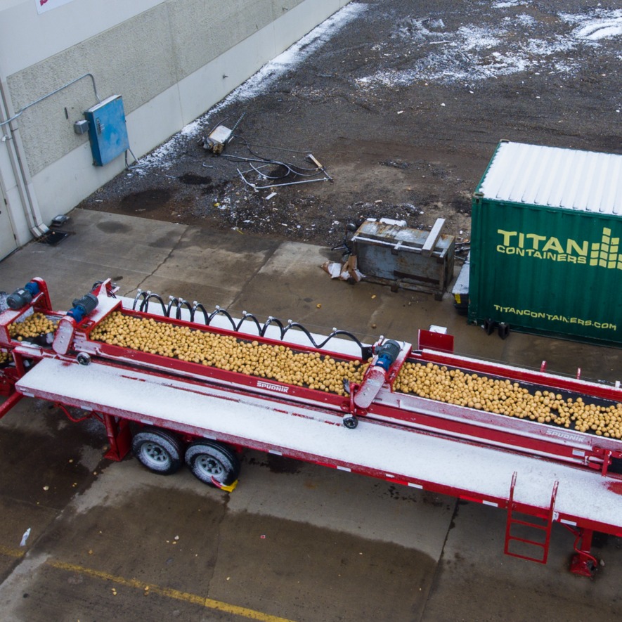 Van Unloader | Potato Equipment | Spudnik Equipment