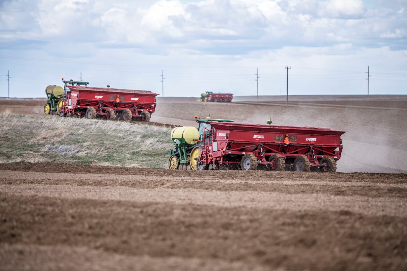 8080 - Planteuse de pommes de terre à 8 rangs | Spudnik